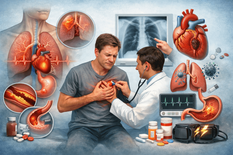 Clinical Guide to Chest Pain: Causes, Diagnosis & Treatment